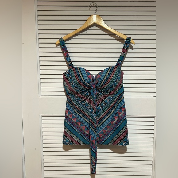 Coco Reef | Swim | Coco Reef Bra Sized 5 Way Tankini Women Size 3638 Dd ...
